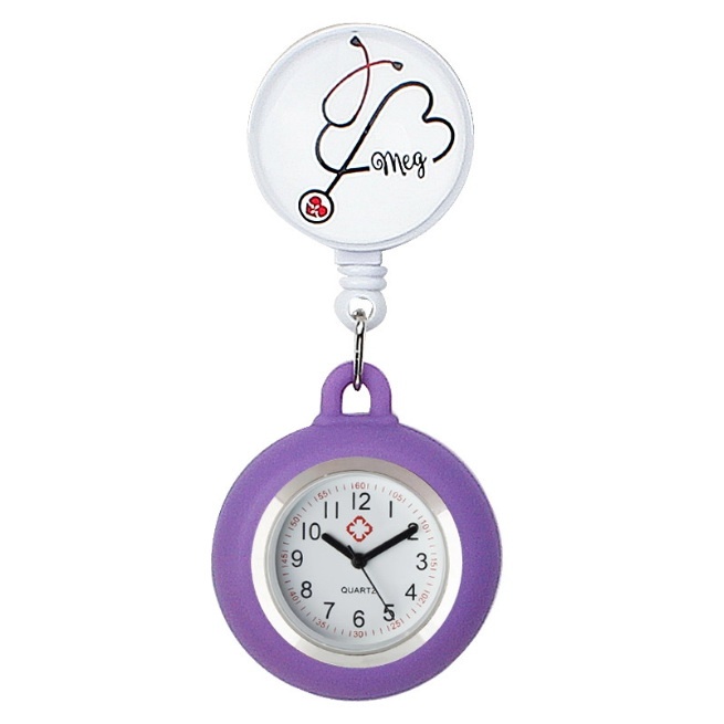 Stethoscope Watch, Stethoscope Clip Watch , Stethoscope Nurse Clip watch