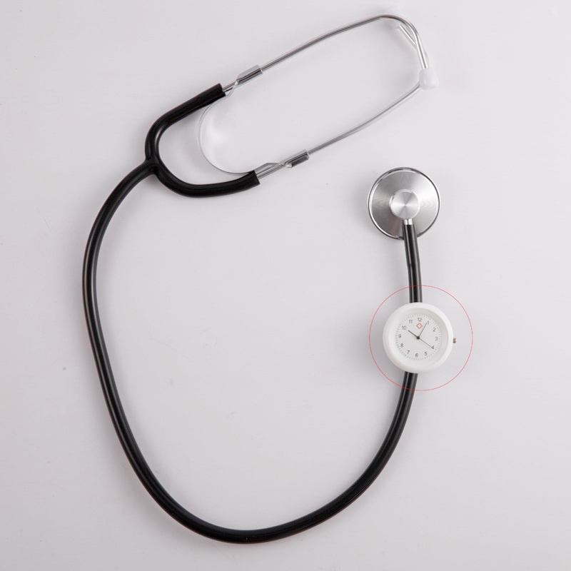 Nurses Stethoscope Clip Watch, Medical Watches, Stethoscope Watches